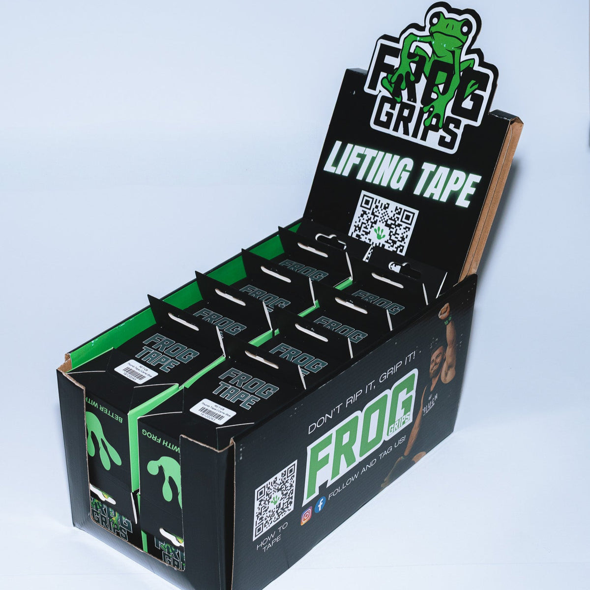 24 Pack Tape w/ Display Box – Frog Grips